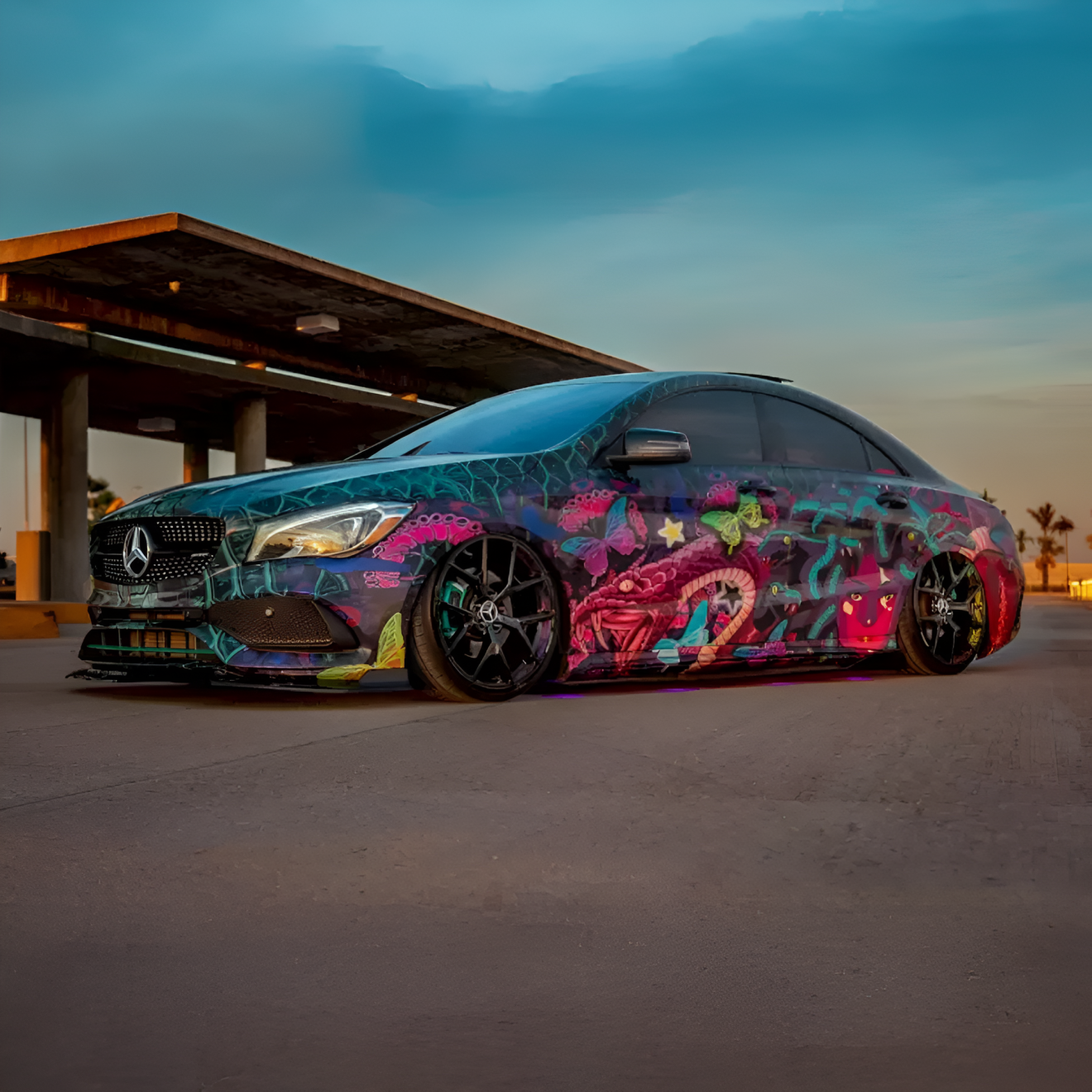 custom body kit Mercedes CLA - ROAVION - Powered by AutoBacs India
