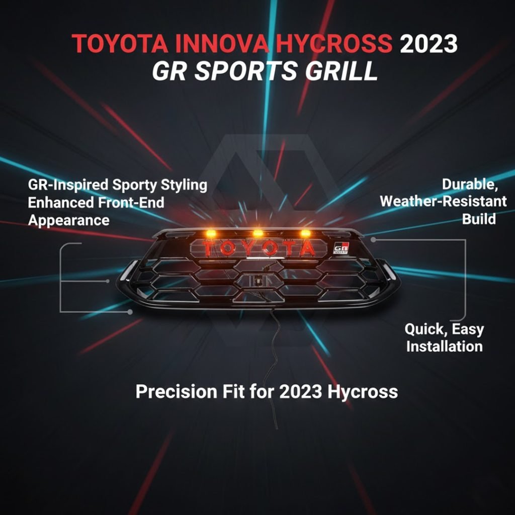 Toyota Innova Hycross 2023 GR Sports Grill - ROAVION - Powered by ...