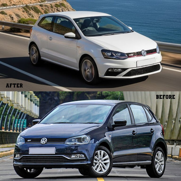 Polo Old Model to 2020 GTI Upgrade Kit – ABS Material with Fog Lamps ...