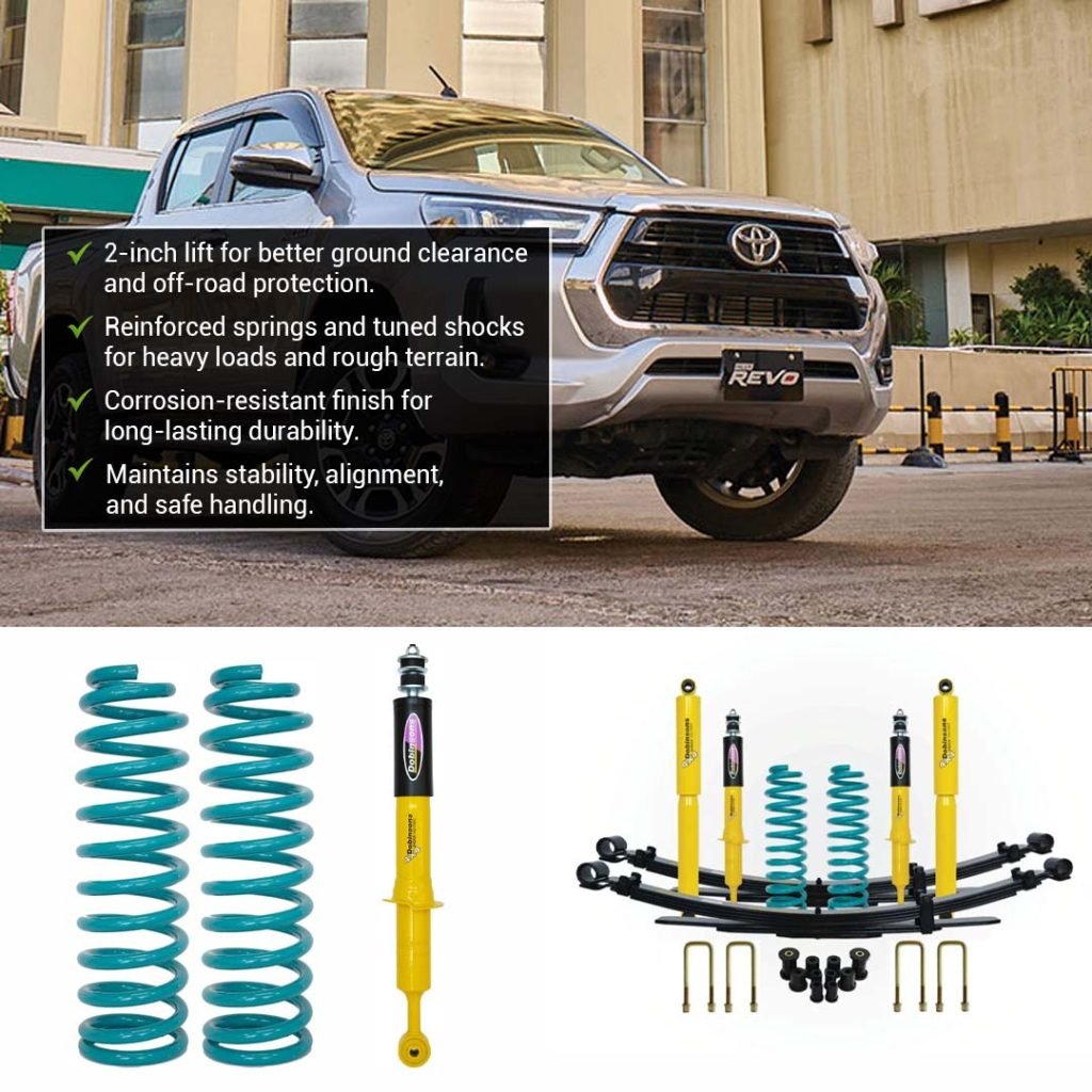 Dobinsons 2 inch Lift Kit for Toyota Hilux - ROAVION - Powered by ...