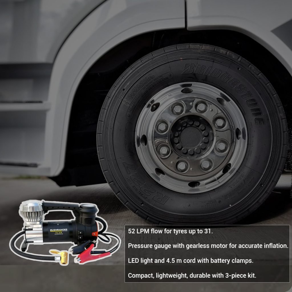 Bushranger RV Air Compressor - ROAVION - Powered by AutoBacs India