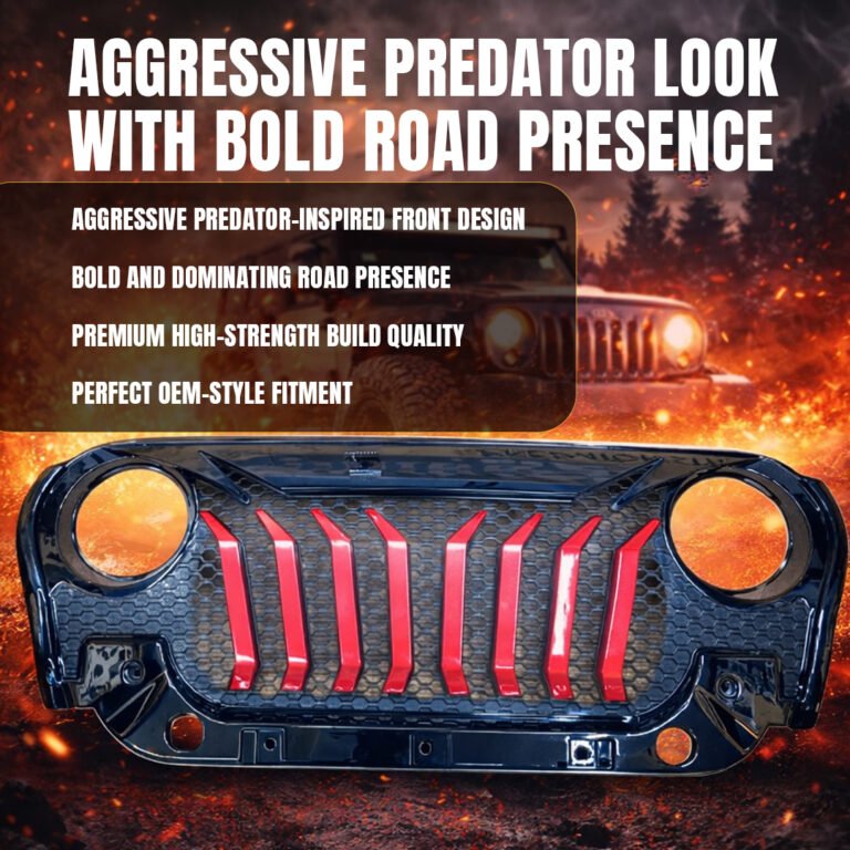Predator Style Front Grill For Mahindra Thar - ROAVION - Powered by ...
