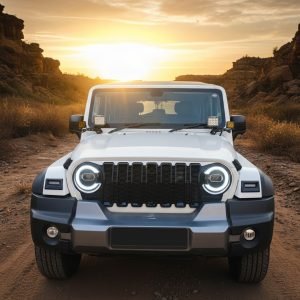 Wrangler 2024 Style Imported ABS Grill For Mahindra Thar - ROAVION ...