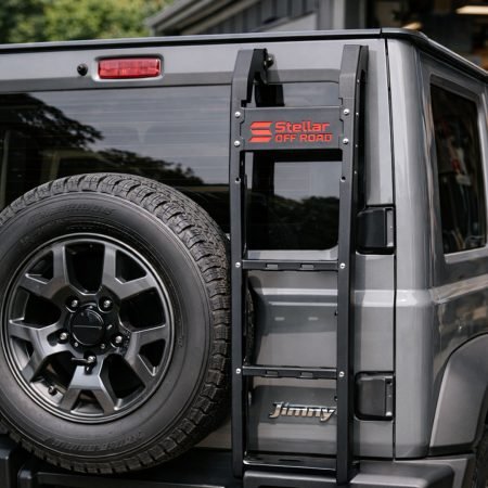 Stellar off-road rear ladder for Jimny - ROAVION - Powered by AutoBacs ...