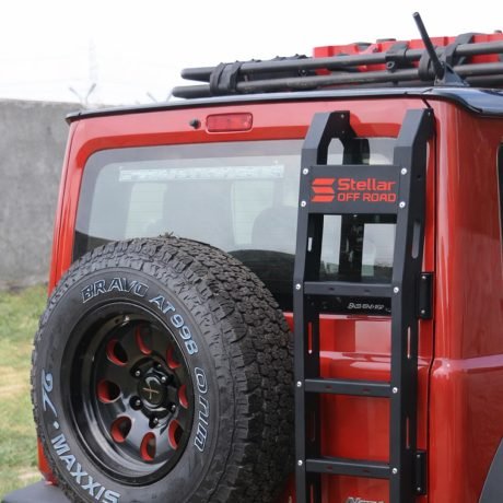 Stellar off-road rear ladder for Jimny - ROAVION - Powered by AutoBacs ...