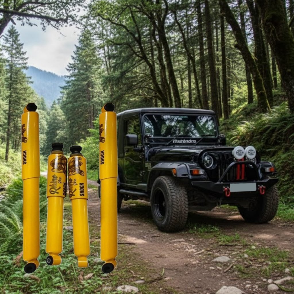 Rhinopro Suspension for Mahindra Thar CRDe - ROAVION - Powered by ...