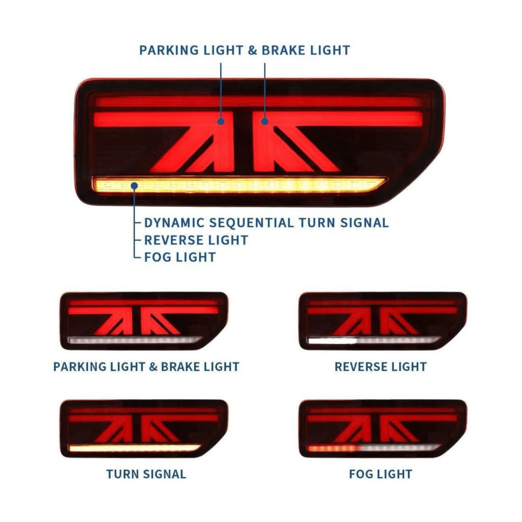 Suzuki Jimny Vland LED Tail Lights/ - ROAVION - Powered by AutoBacs India