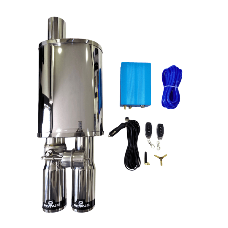 Remus Valvetronic Titanium Carbon burnt Dual Tips - ROAVION - Powered ...