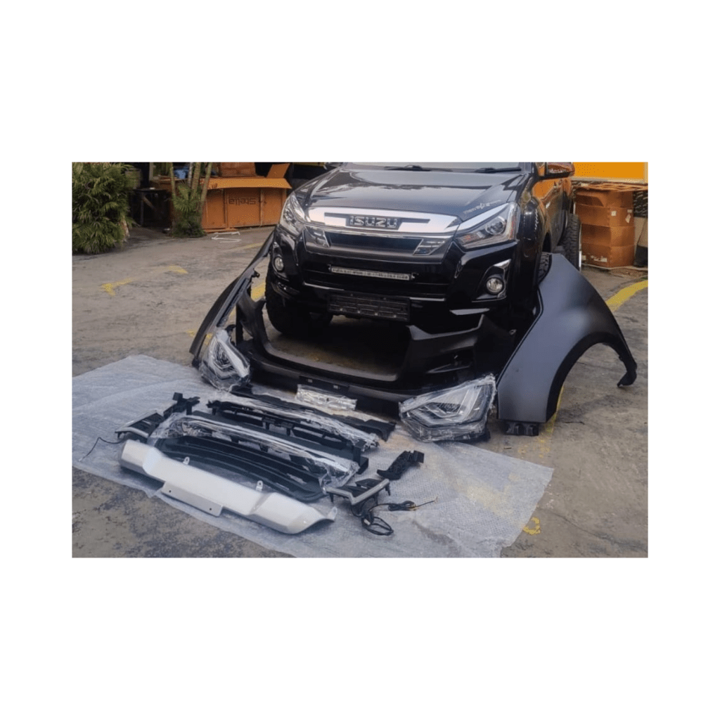 Isuzu Dmax Facelift Body Kit - ROAVION - Powered by AutoBacs India