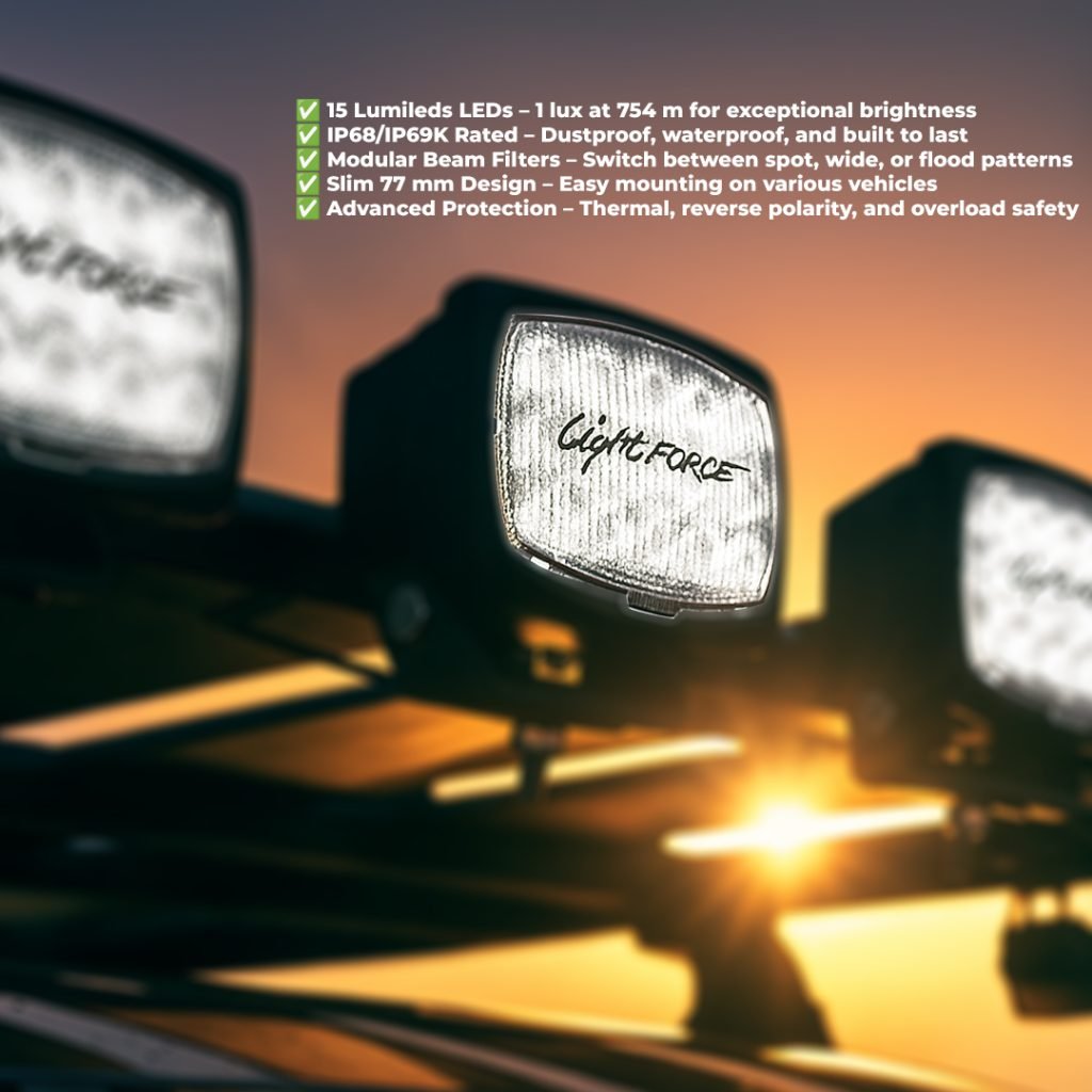 LightForce Striker Professional Edition LED Driving Lights - ROAVION ...