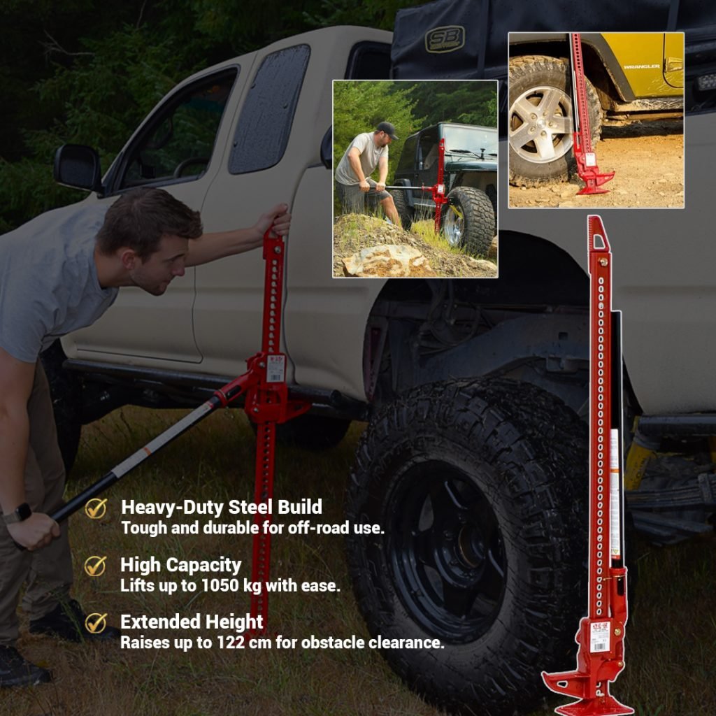 bushranger Hi lift jack - ROAVION - Powered by AutoBacs India