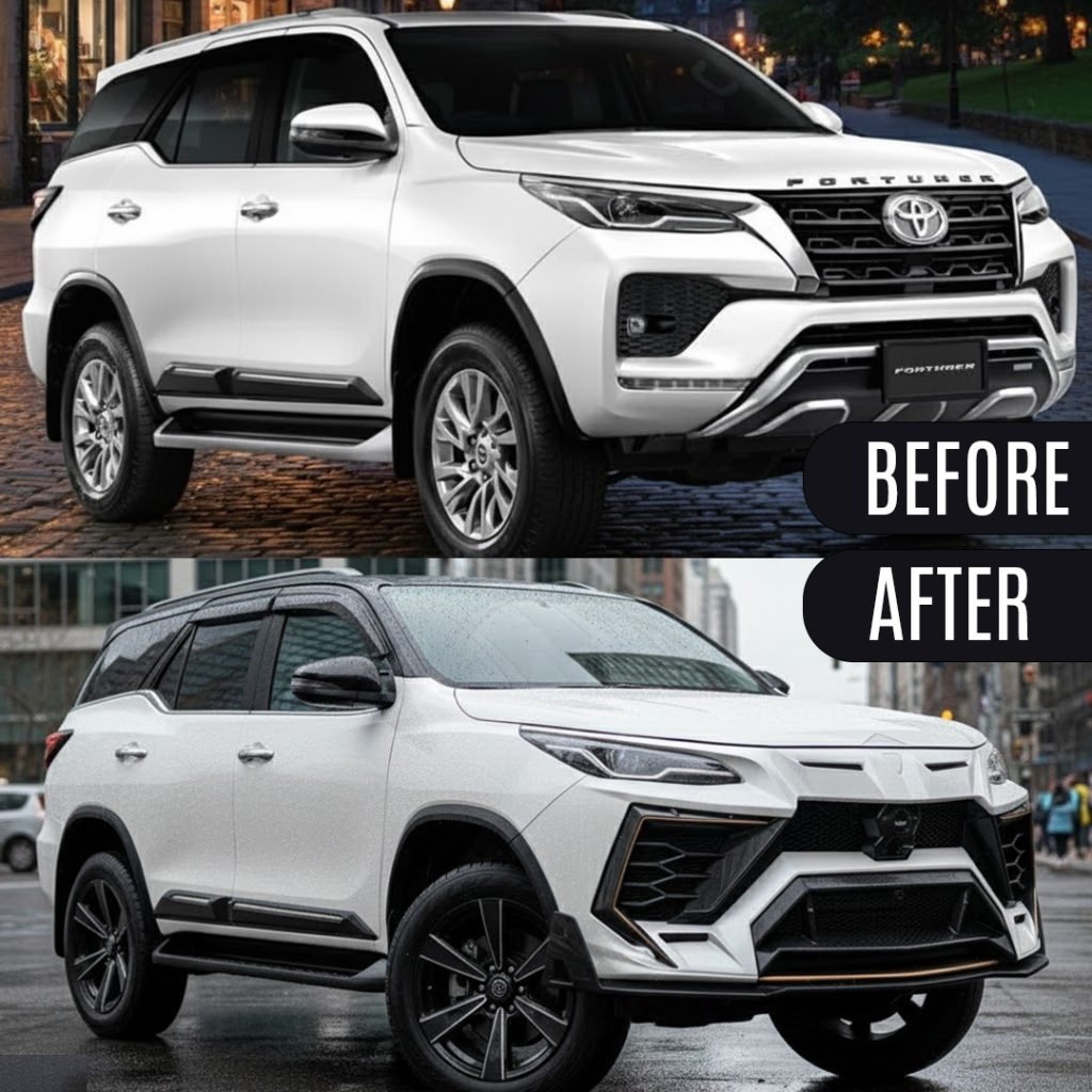 Lambo Style Body Kit for Toyota Fortuner (2016–2022) - ROAVION ...
