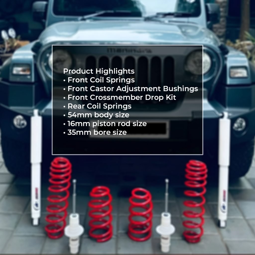 Dr. Nano 2 inch Lift Kit for Mahindra Thar (basic version) - ROAVION ...