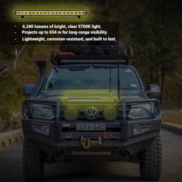Bushranger Night Hawk 24.5 VLI Spot Beam Light Bar - ROAVION - Powered ...