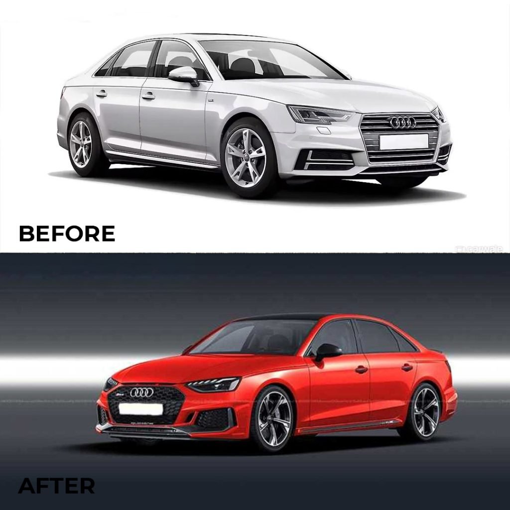 Audi A4 B9 RS4 body kit - ROAVION - Powered by AutoBacs India