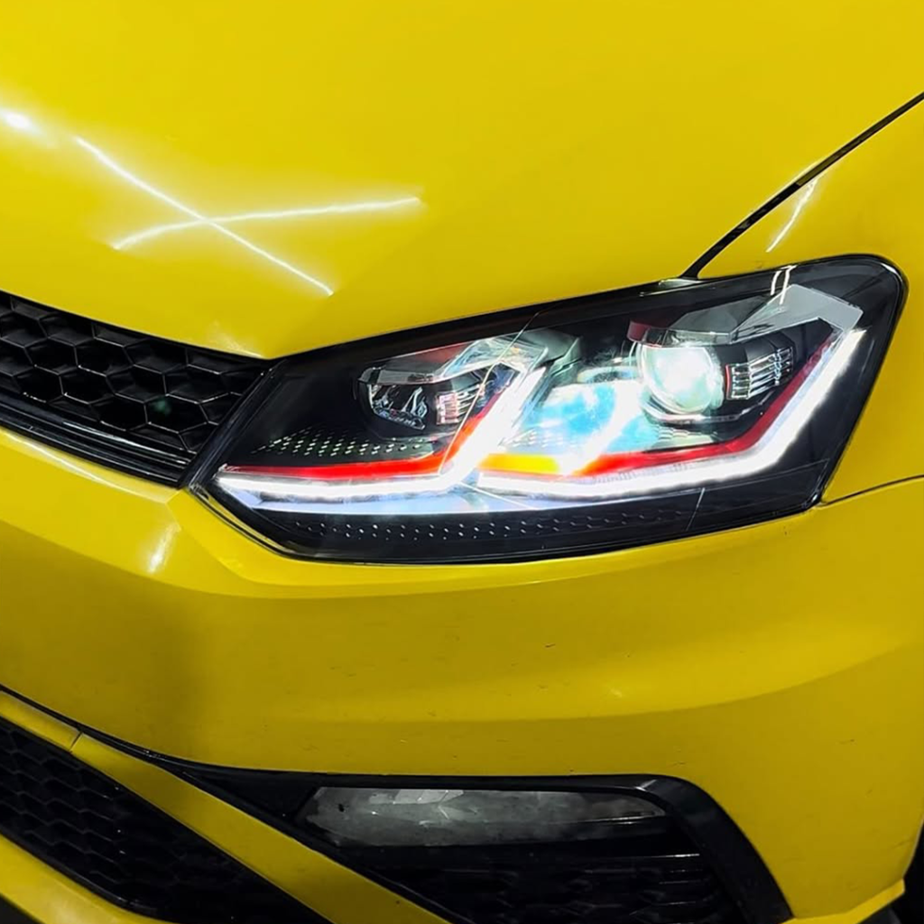 Golf style headlight for Volkswagen Polo - ROAVION - Powered by ...