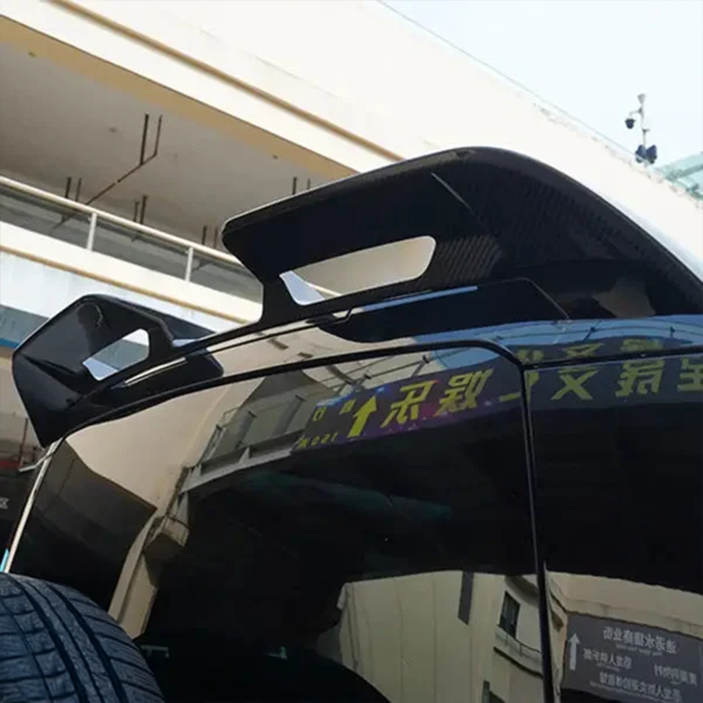 Rock style Carbon fiber rear wing spoiler for land rover Defender 110/ ...