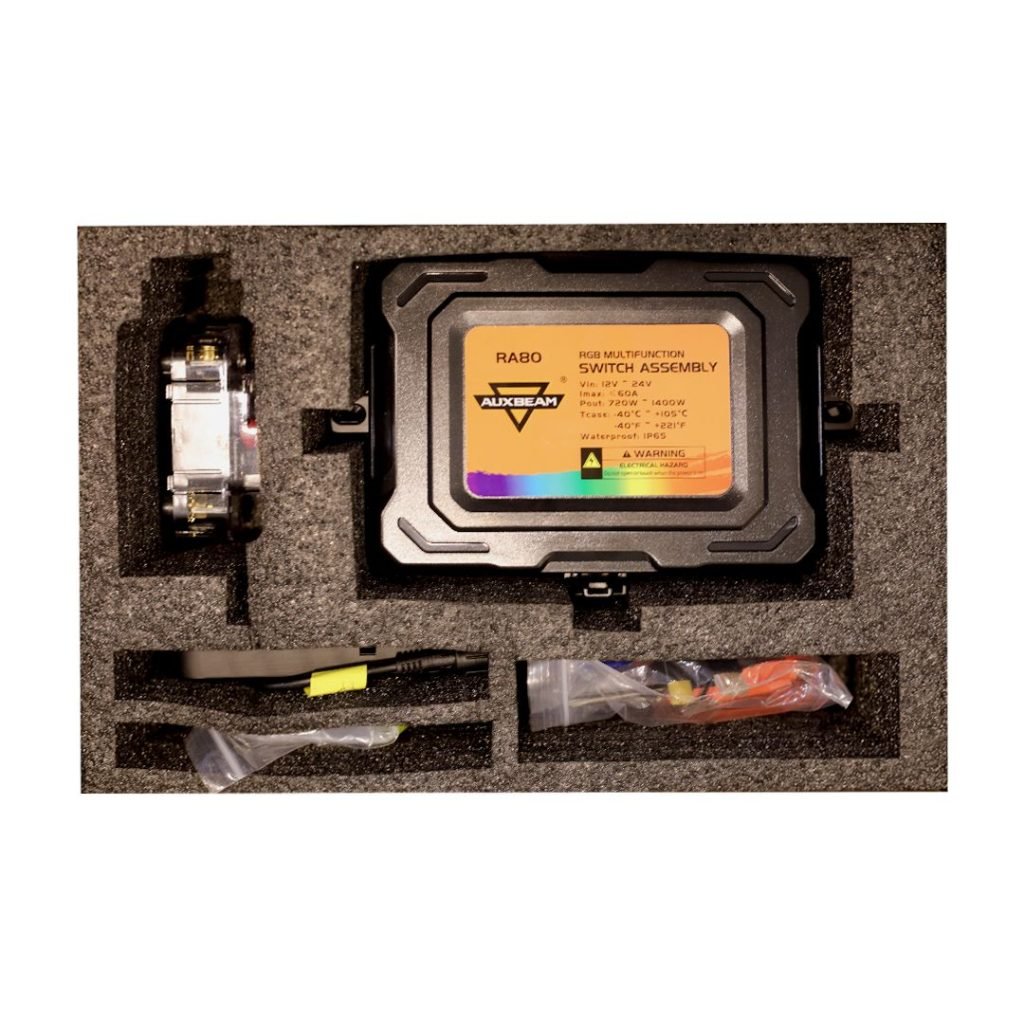 Auxbeam RGB Series RA 80 switch panel 8 Gang - ROAVION - Powered by ...