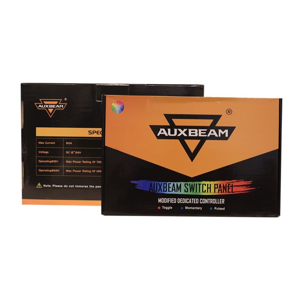 Auxbeam RGB Series RA 80 switch panel 8 Gang - ROAVION - Powered by ...