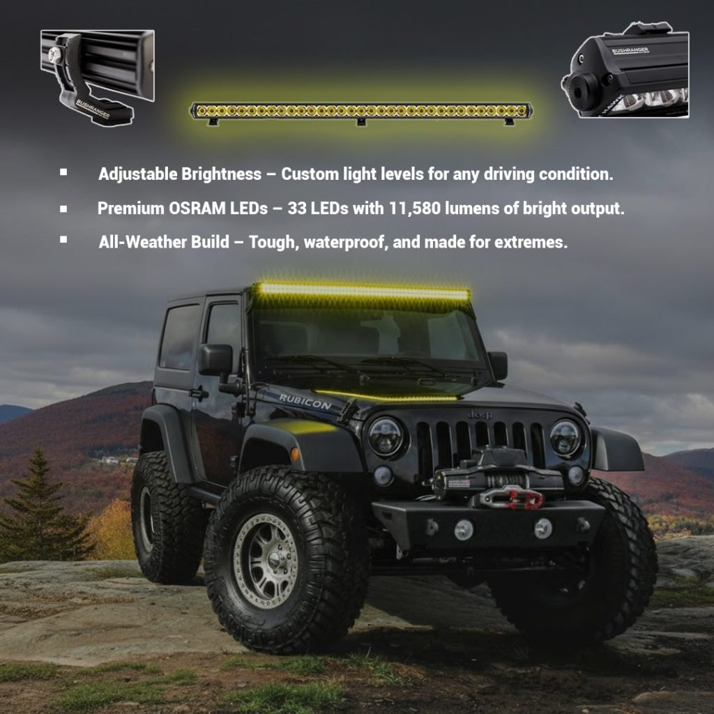 Bushranger Night Hawk 43.5″ VLI Series LED Light Bar - ROAVION ...