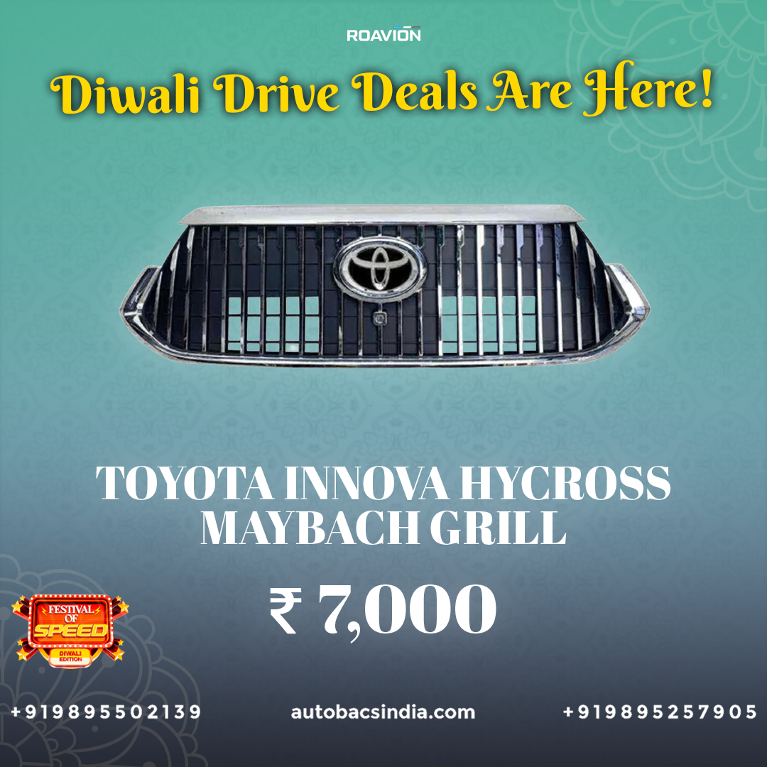 Toyota Innova Hycross Maybach Style Grill - ROAVION - Powered by ...