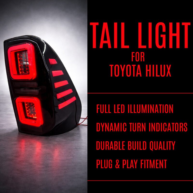 Toyota Hilux LED Tail Light - ROAVION - Powered by AutoBacs India