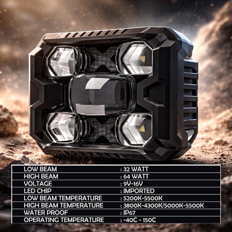 Hypersonic Night Buster 5 LED Aux Light - ROAVION - Powered by AutoBacs ...