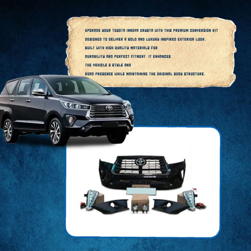 Innova Crysta Type 1 to Type 3 Conversion Kit - ROAVION - Powered by ...